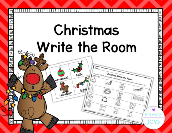 Christmas Write the Room | Made By Teachers