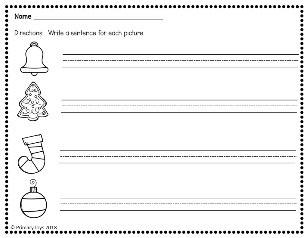 Christmas Write the Room | Made By Teachers