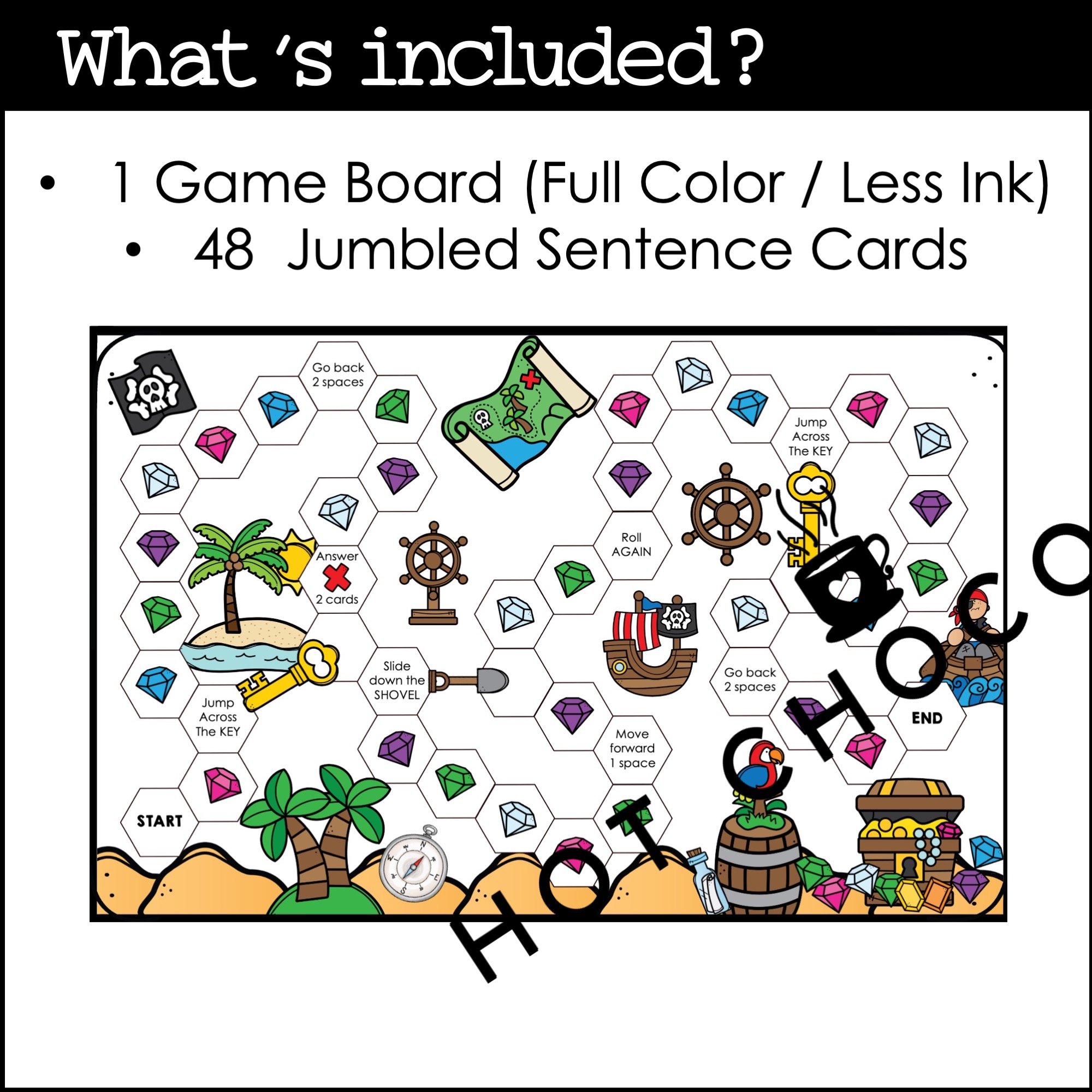 Sentence Building Board Game | Simple Present Verbs : BE & HAVE | Made ...