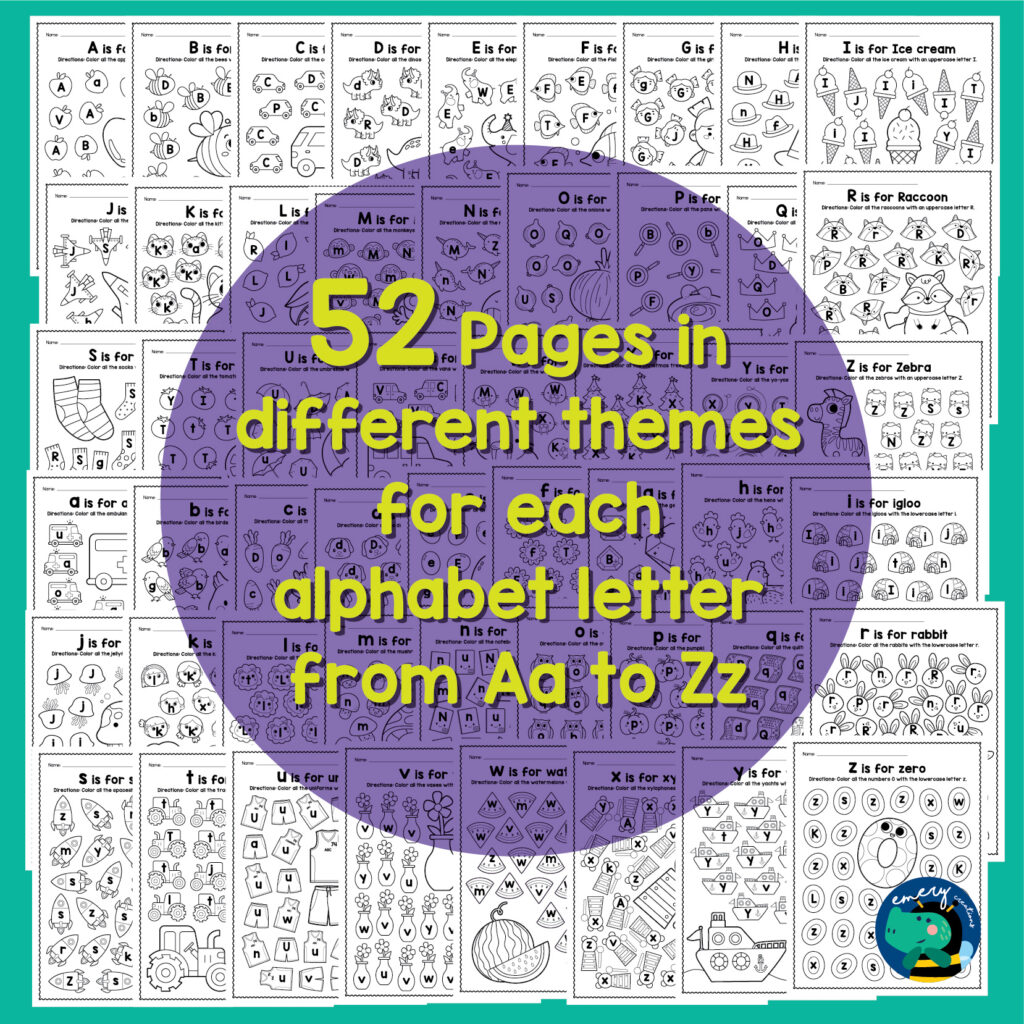 Find the Letter: Alphabet Recognition Worksheets | Made By Teachers