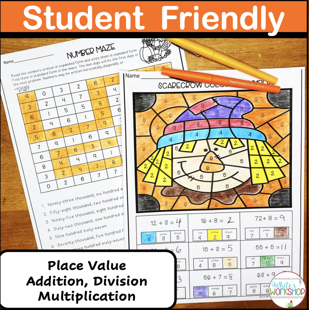 Thanksgiving Math Worksheets | Made By Teachers