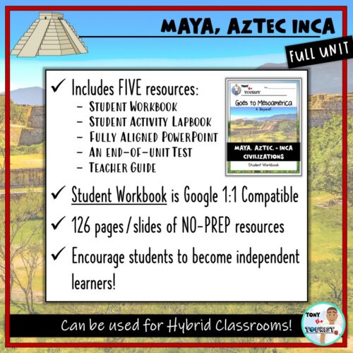 Mesoamerica Unit: Maya, Aztec, Inca- Readings, Lapbook, PowerPoint ...