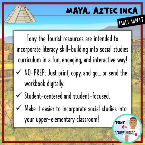 Mesoamerica Unit: Maya, Aztec, Inca- Readings, Lapbook, PowerPoint ...