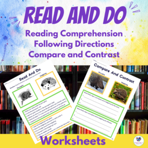 Reading Comprehension Following Directions Compare Contrast Speech ...