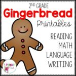 2nd Grade Gingerbread Themed Printables ELA Math and Writing | Made By ...
