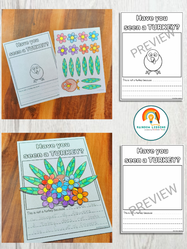 Disguise a Turkey Craft | Turkey in Disguise Project | Turkey Trouble ...