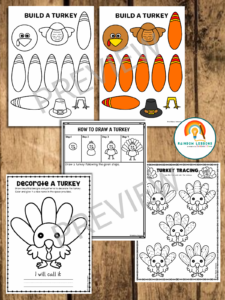 Disguise a Turkey Craft | Turkey in Disguise Project | Turkey Trouble ...