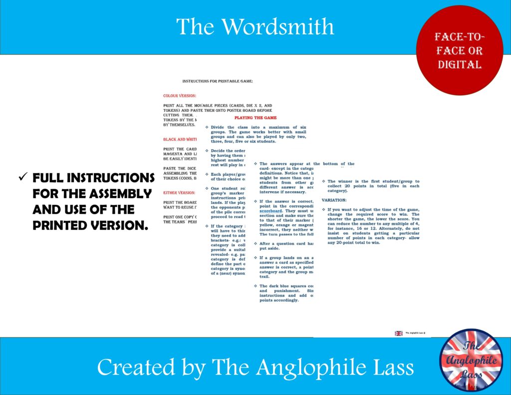 Vocabulary Interactive Game | Prefix and suffix review | Synonyms and ...
