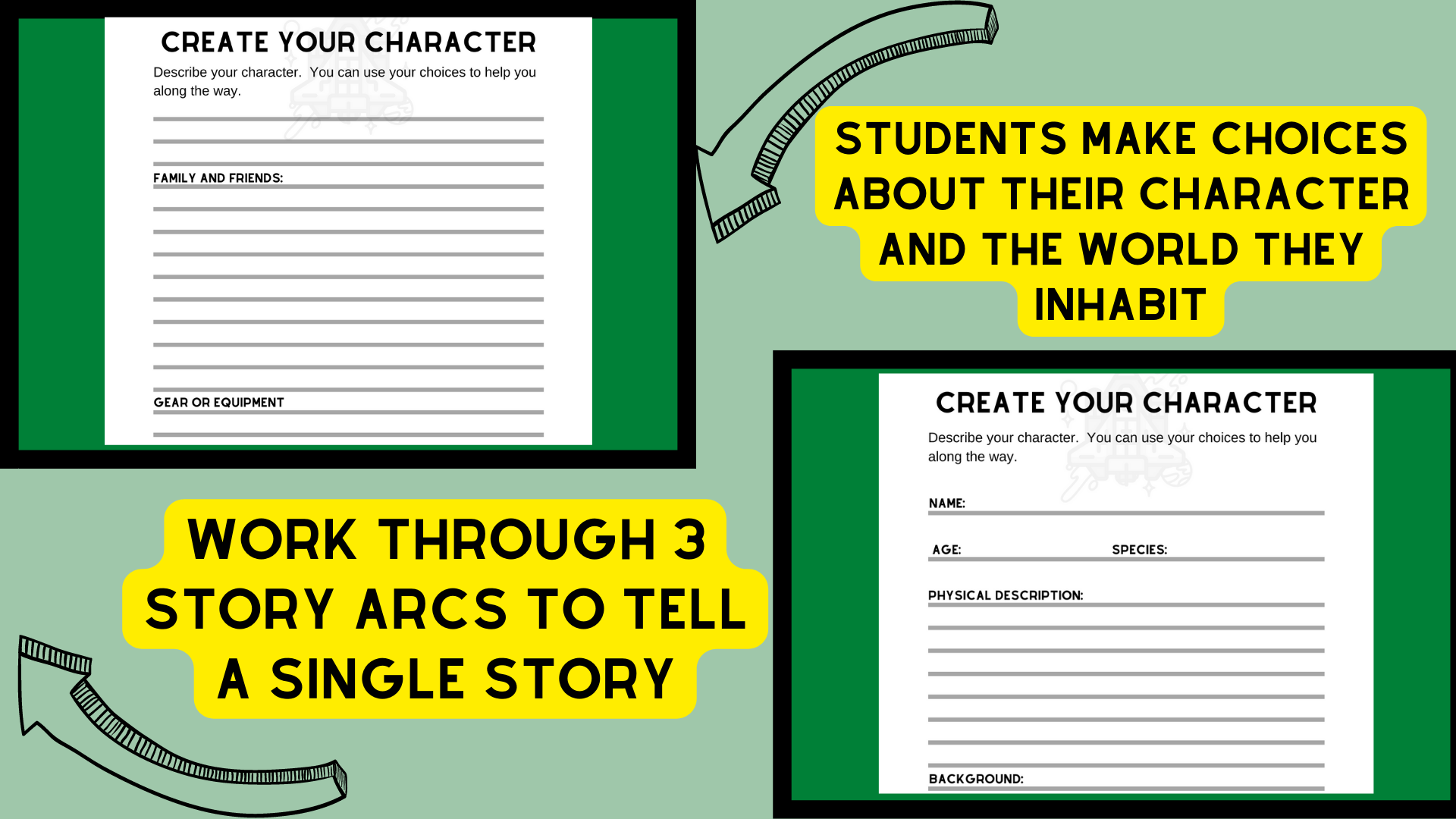 Creative Writing Game for High School | Write Your Own Sci-fi Adventure ...