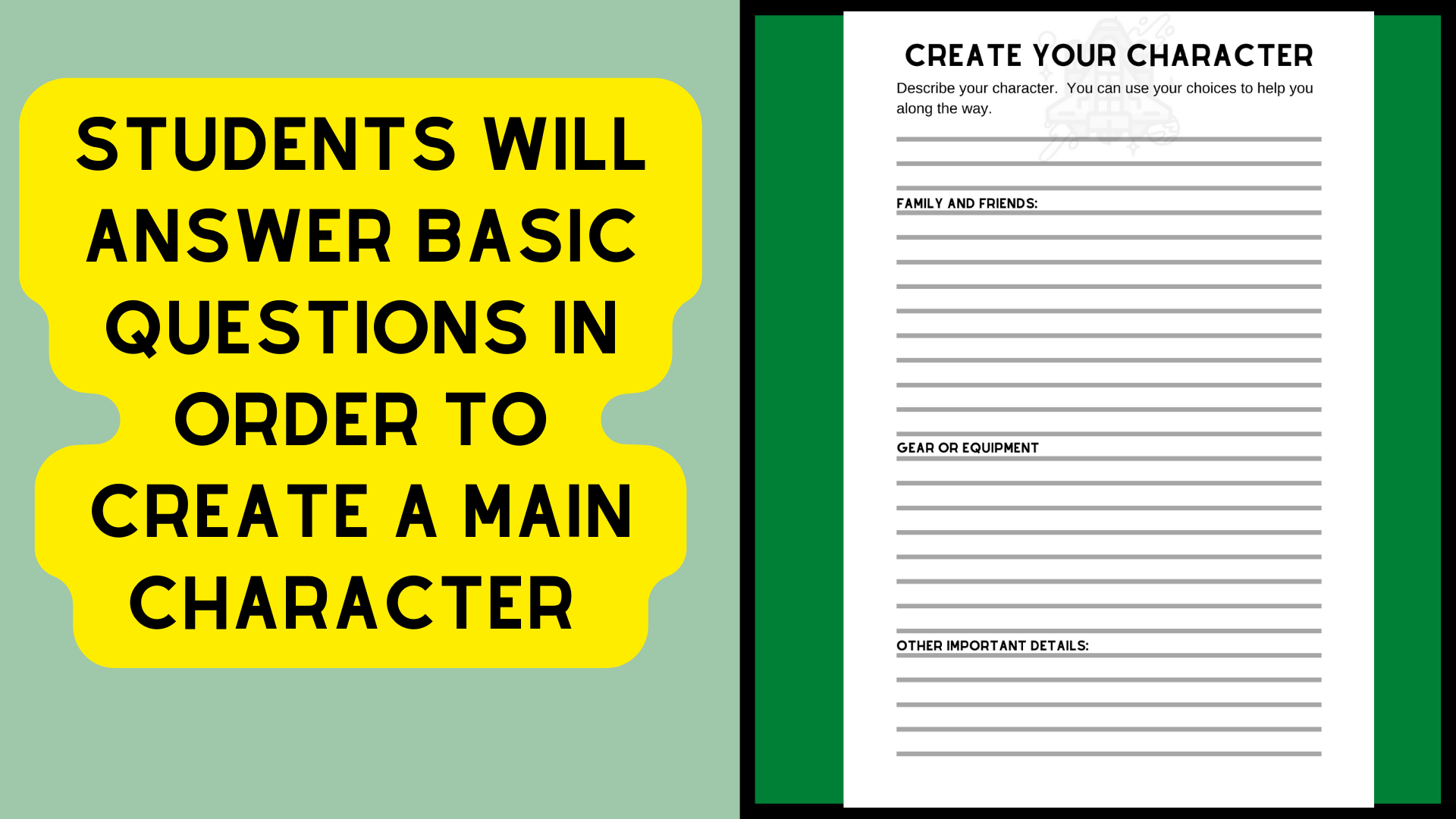 Creative Writing Game for High School | Write Your Own Sci-fi Adventure ...