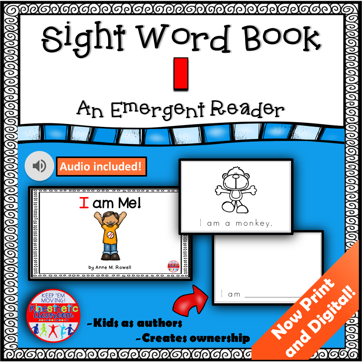 Sight Word Practice Book for the High Frequency Word I Print and ...