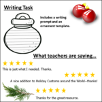 Holiday Traditions Reading and Writing Activity | Made By Teachers