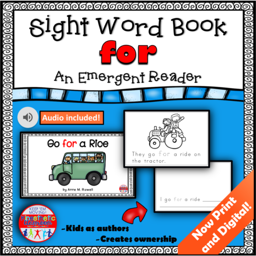 Sight Word Practice Book for the High Frequency Word FOR Print and ...