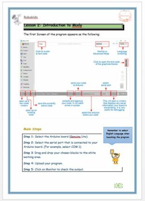 Robotics Intro to Beginners Student Booklet for Arduino Basics | STEM | Made By Teachers