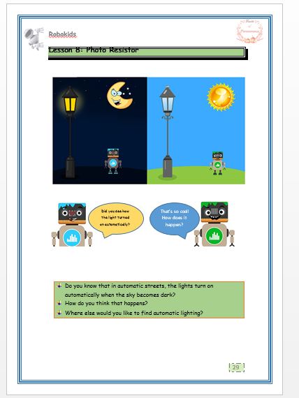 Robotics Intro to Beginners Student Booklet for Arduino Basics | STEM ...