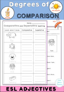 Comparison of Adjectives | Made By Teachers