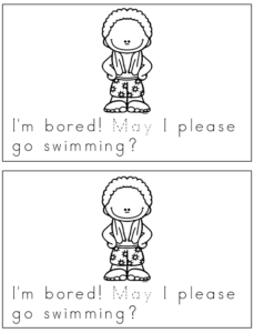 Sight Word Practice Book for the High Frequency Word MAY Print and ...