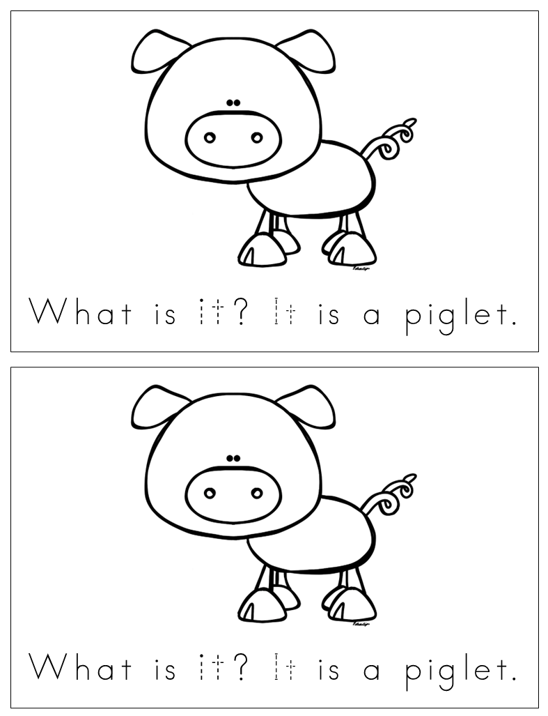 Sight Word Practice Book for the High Frequency Word IT Print and ...