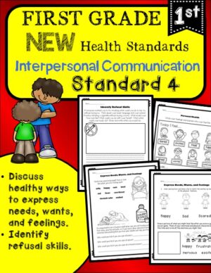 First Grade Health ALL STANDARDS for Entire Year!! | Made By Teachers