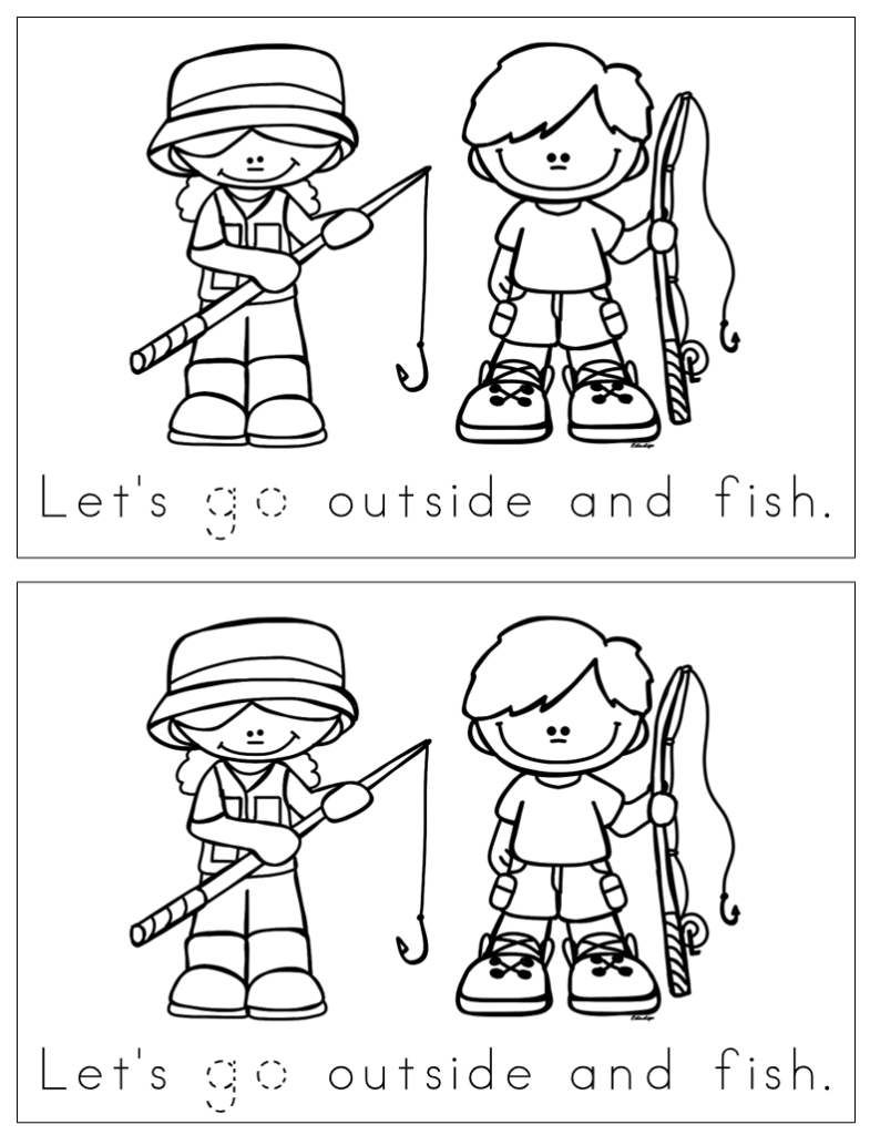 Sight Word Practice Book for the High Frequency Word GO Print and ...