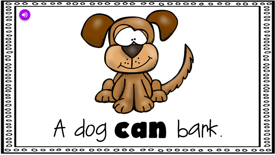 Sight Word Practice Book for the High Frequency Word CAN Print and ...