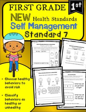 First Grade Health ALL STANDARDS for Entire Year!! | Made By Teachers