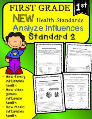 First Grade Health ALL STANDARDS for Entire Year!! | Made By Teachers