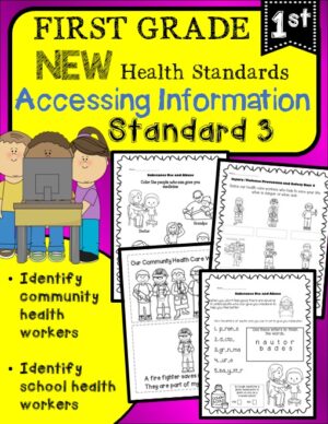First Grade Health ALL STANDARDS for Entire Year!! | Made By Teachers