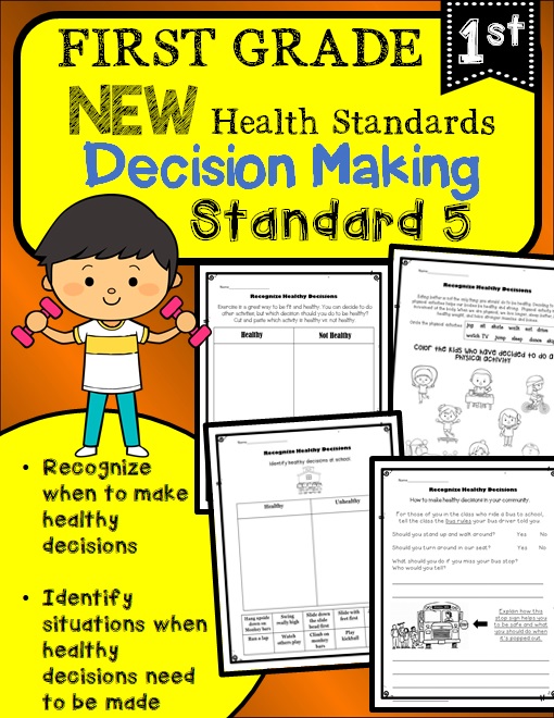 First Grade Health ALL STANDARDS for Entire Year!! | Made By Teachers
