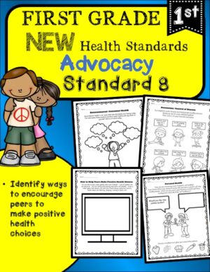 First Grade Health ALL STANDARDS for Entire Year!! | Made By Teachers