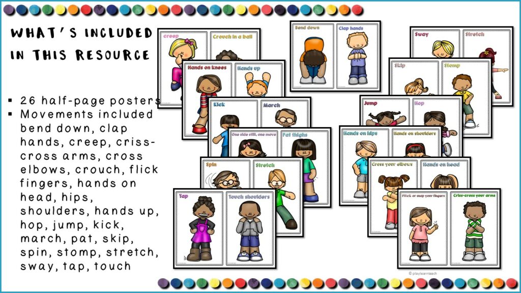 Brain Breaks Movement Cards - Made By Teachers