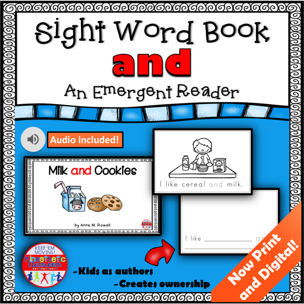 Sight Word Practice Book for the High Frequency Word AND Print and ...