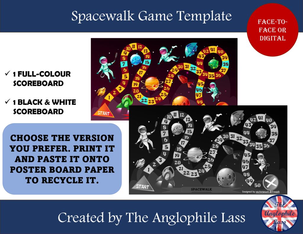 Blank board game template | Editable printable version (ALL SUBJECTS ...
