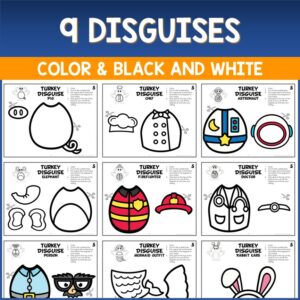 Disguise a Turkey Thanksgiving Craft and Writing Activities | Made By ...