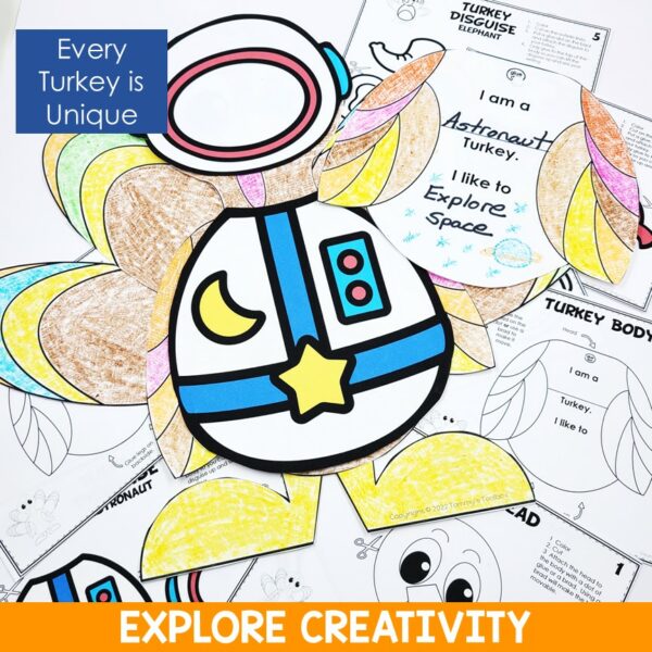 Disguise a Turkey Thanksgiving Craft and Writing Activities - Made By ...