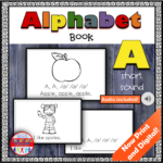 Alphabet Letter A (Short) Recognition & Sound Practice Book – Digital ...