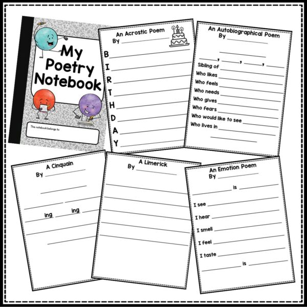 Poetry Anchor Chart Posters Printables | Made By Teachers