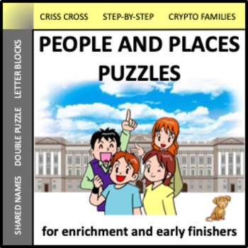 People and Places Puzzles - social studies enrichment for early ...