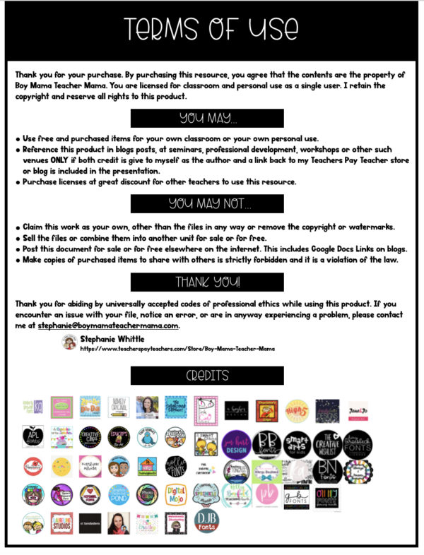 Terms of Use | Made By Teachers