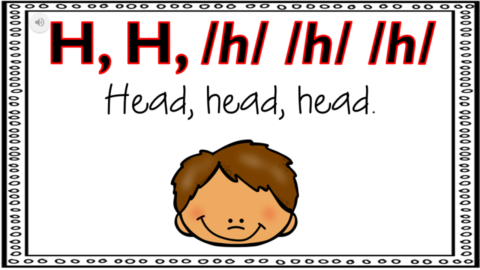 Alphabet Letter H Recognition & Sound Practice Book - Digital & Print ...