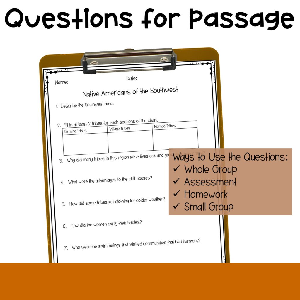 Native Americans of the Southwest Region - 5th Grade Native Americans ...