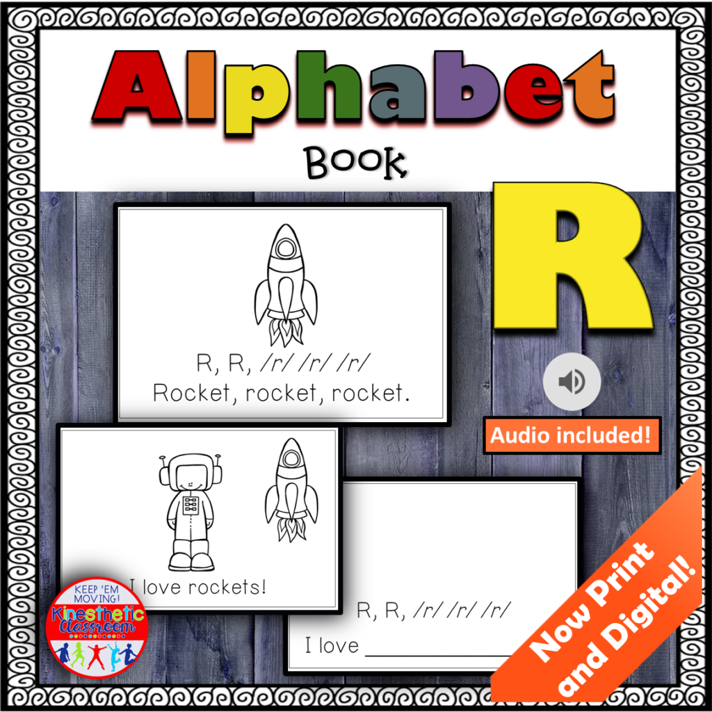 Alphabet Letter R Recognition & Sound Practice Book - Digital & Print ...