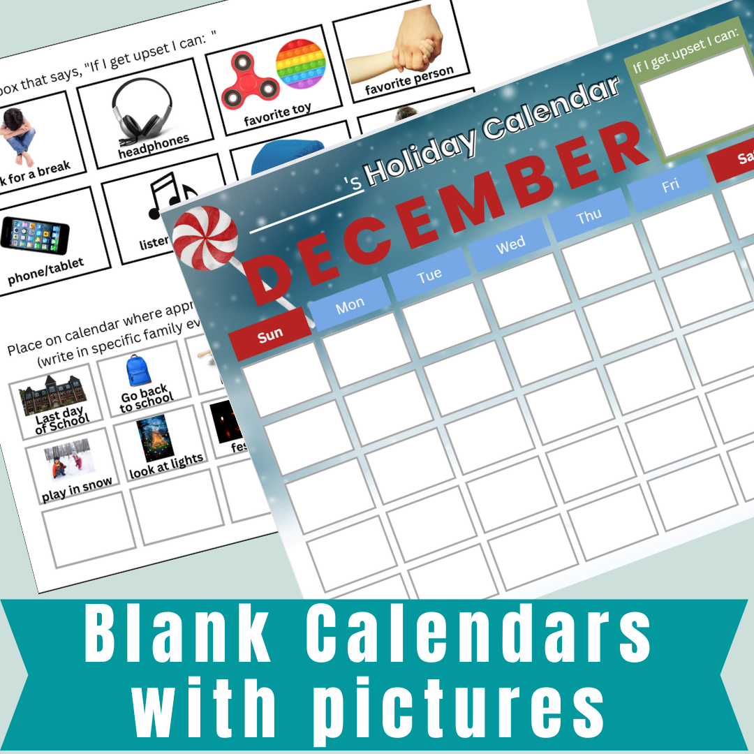 Winter Holidays Social Skills Story & Visual Supports Ideal for Autism ...