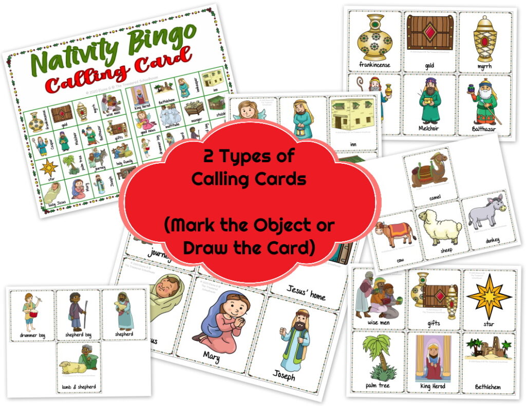 Nativity Bingo Game for Christmas | Made By Teachers