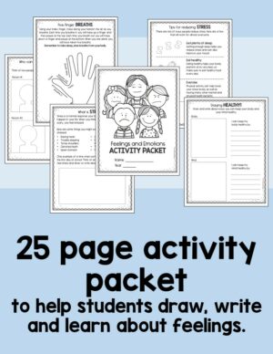 Feelings and Emotions Social Emotional Learning Activity Packet | Made ...