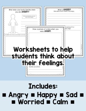 Feelings and Emotions Social Emotional Learning Activity Packet | Made ...