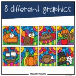 Thanksgiving Addition Subtraction Color by Number - Made By Teachers