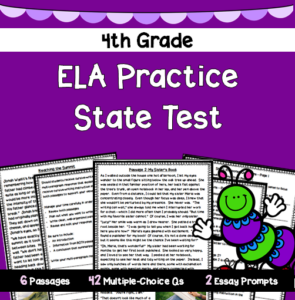 4th Grade ELA Practice State Test #3 | Made By Teachers