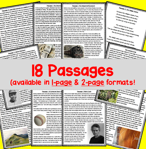 4th Grade ELA Practice State Test BUNDLE: State Test Prep | Made By ...