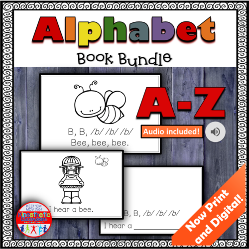 Alphabet Letter Recognition & Sound Practice Books - Digital & Print ...